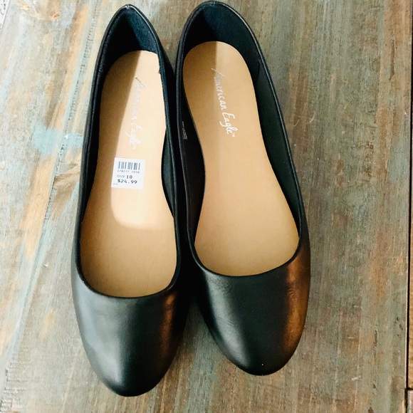 American Eagle By Payless | Shoes | Black American Eagle Flats Size Nwt ...